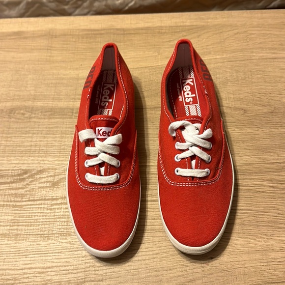 Keds | Shoes | Keds Womens Champion Sneaker Red Sz 6 | Poshmark